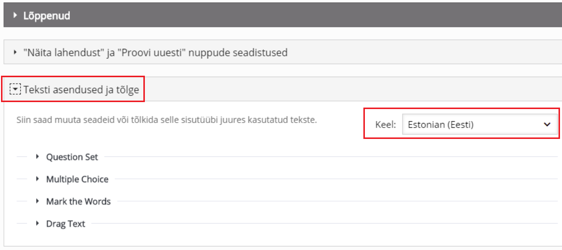 Using H5P – Guides for e-learning tools