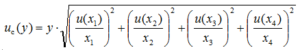 4.2. Calculating the combined standard uncertainty – Estimation of ...