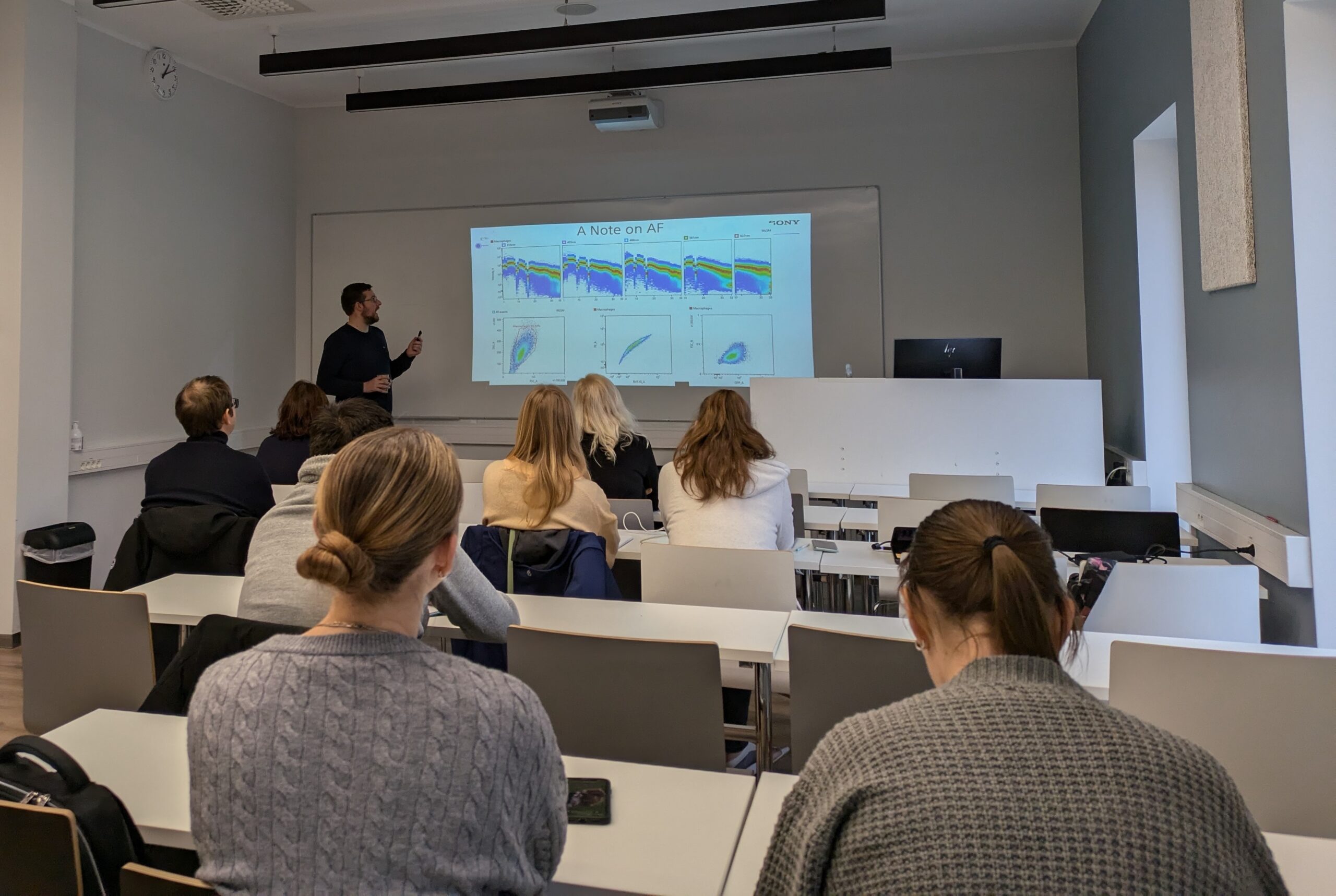 Training day with Sony Biotechnology