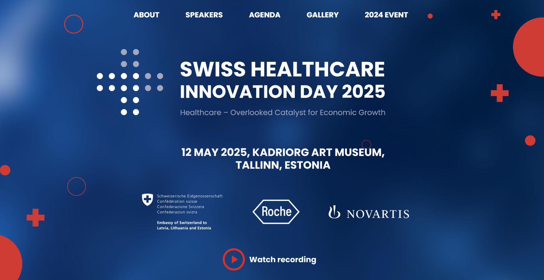 Swiss Healthcare Innovation Day 2025 – The Estonian Cancer Center