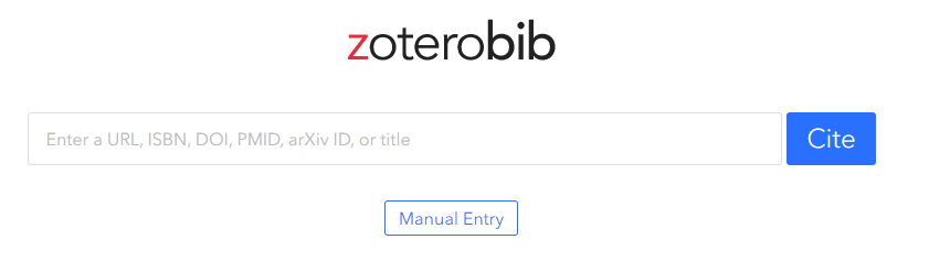 Zbib guide – Zotero reference manager